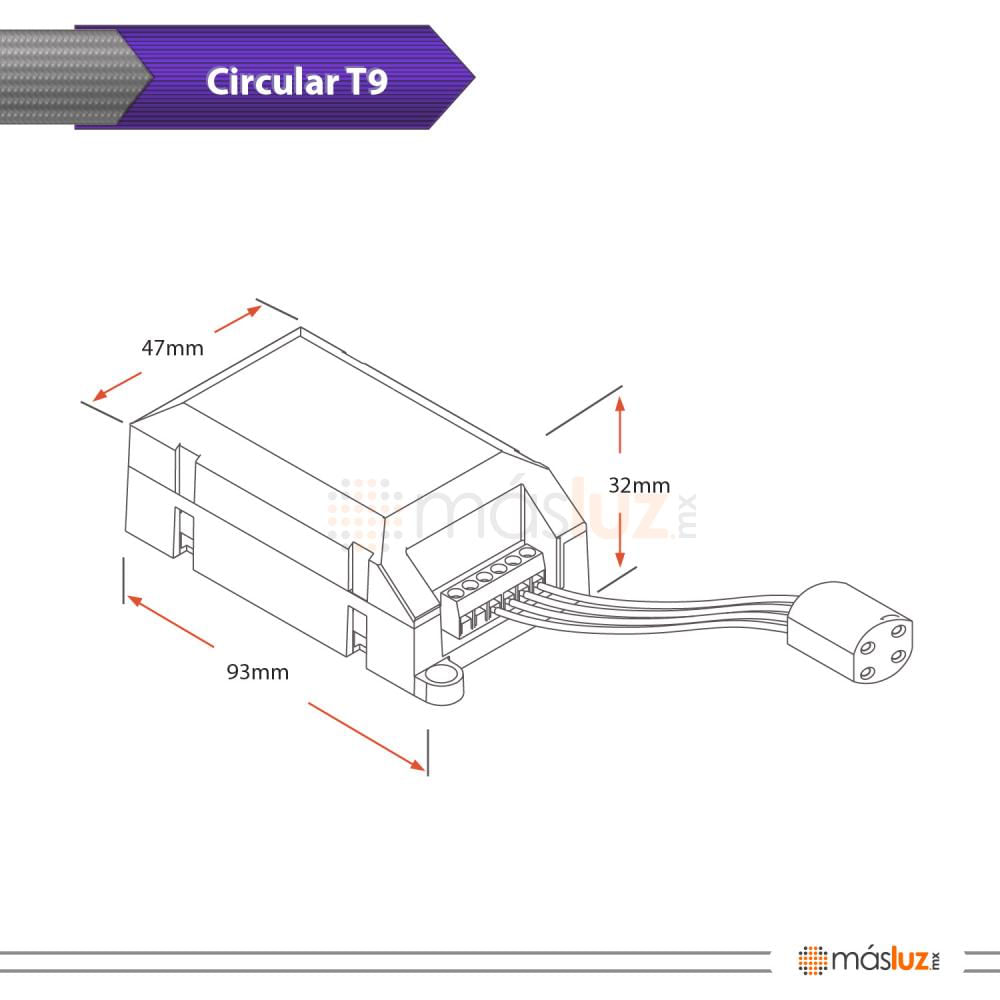 Balastro Electrónico 1x32w para Fc T9 127V MAGG - masluz